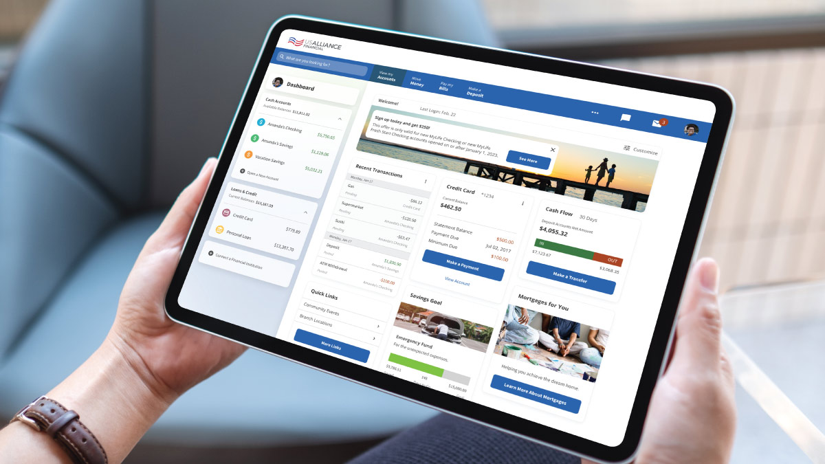 Digital Banking | USALLIANCE Financial